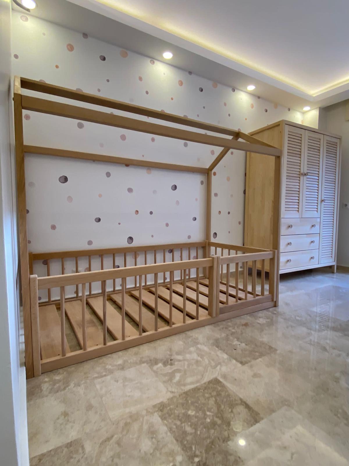 Kai Model Kayın Ağacı Karyola